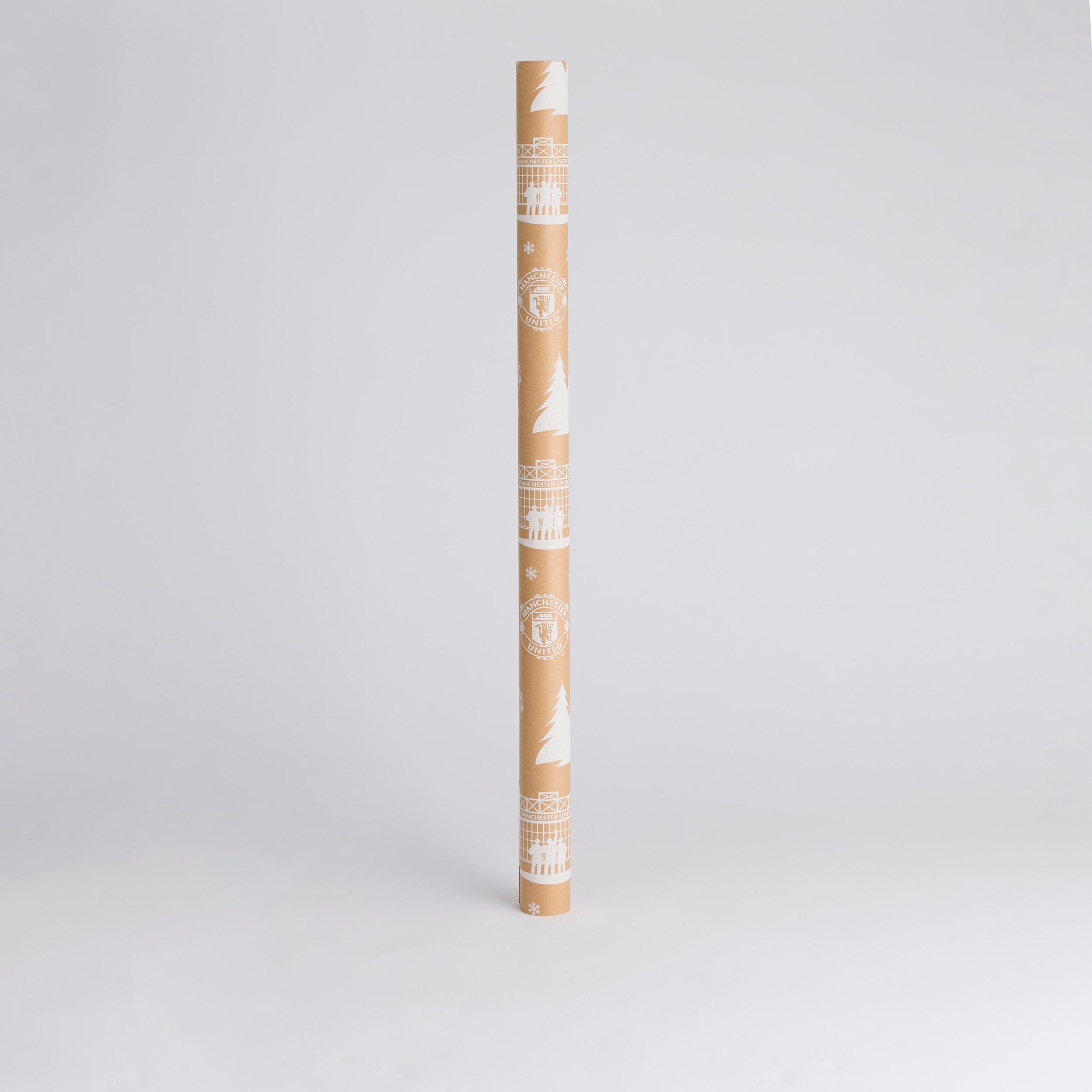 Buy Manchester United Christmas Wrapping Paper Brown | Manchester ...