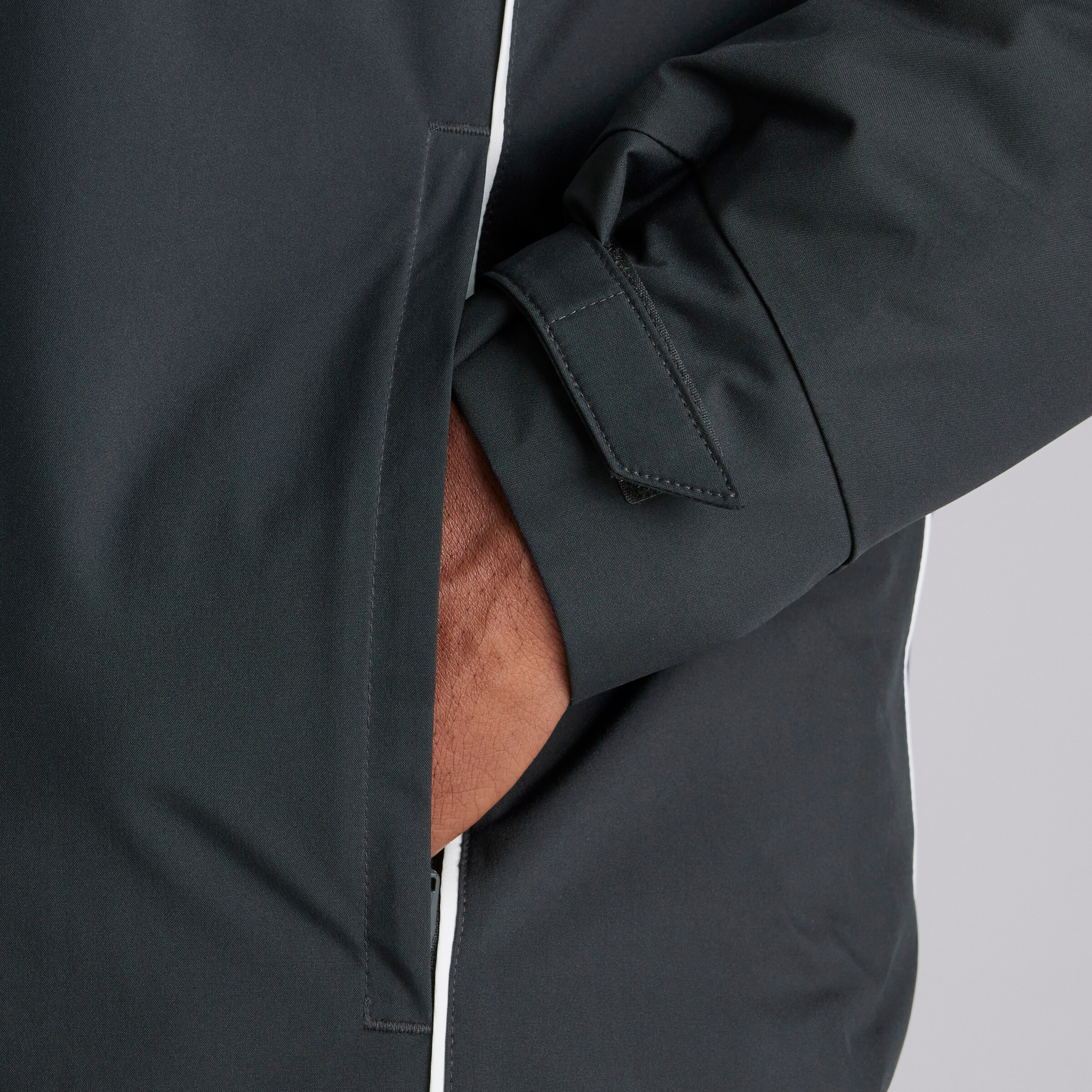 Buy Manchester United European Training Tiro 24 Stadium Parka Dark Grey ...