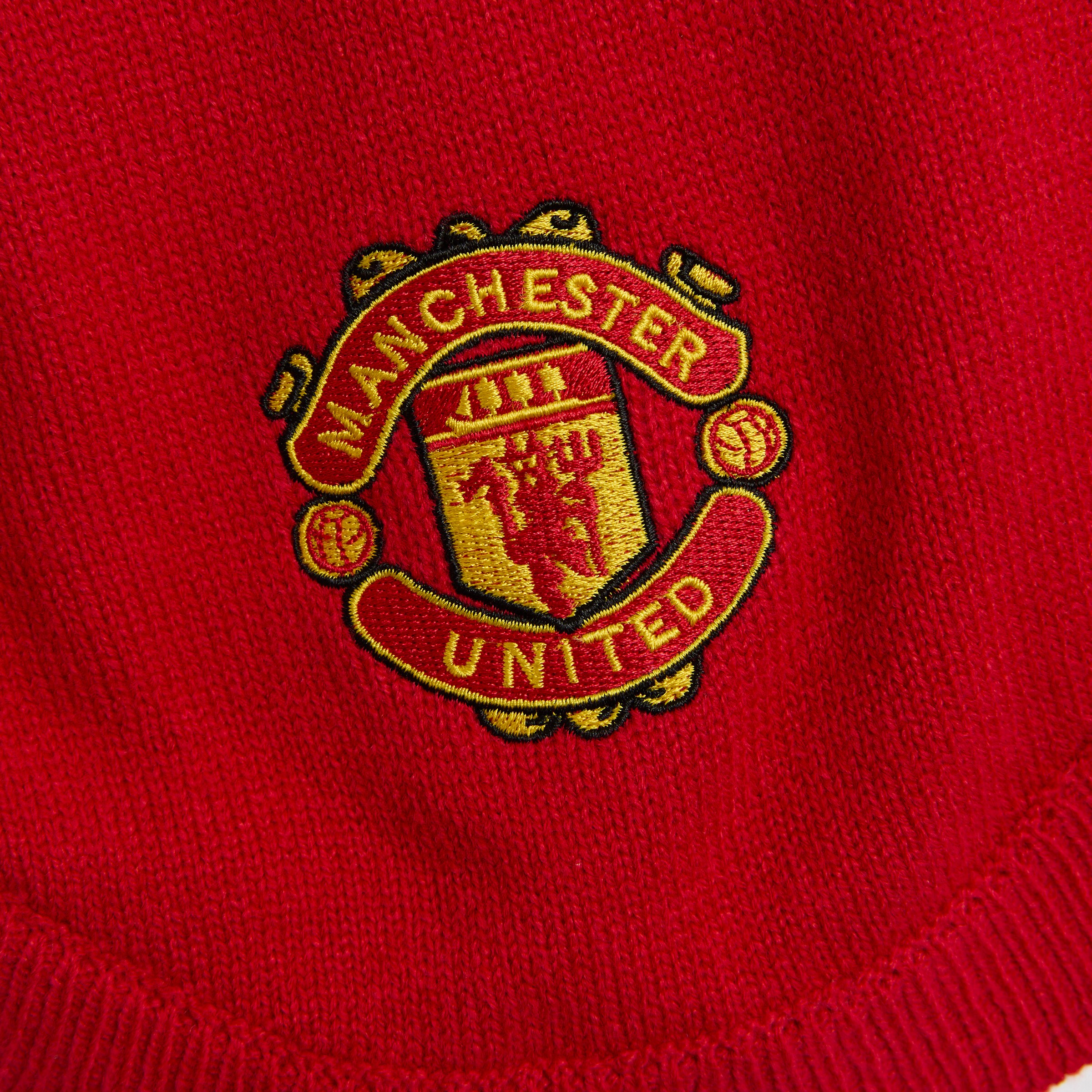 Buy Manchester United Knitted Dog Jumper Red | Manchester United Store