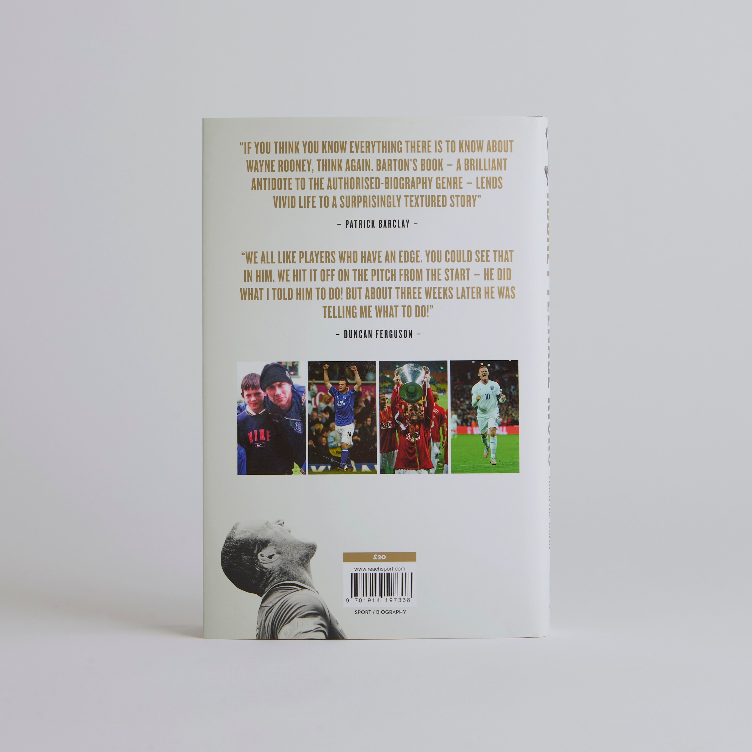 Compra Wayne Rooney, Teenage Kicks Book | Tienda de Manchester United