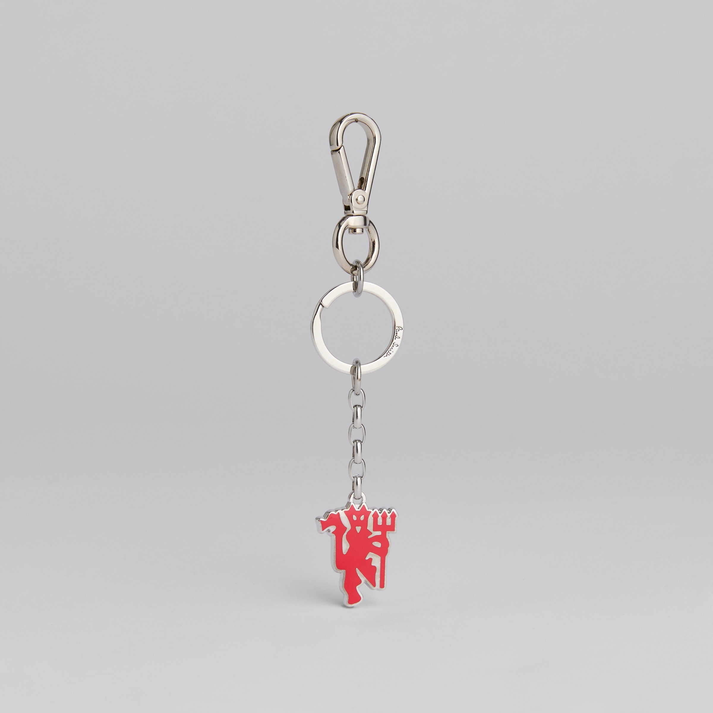 Buy Manchester United x Paul Smith Devil Keyring Red | Manchester ...