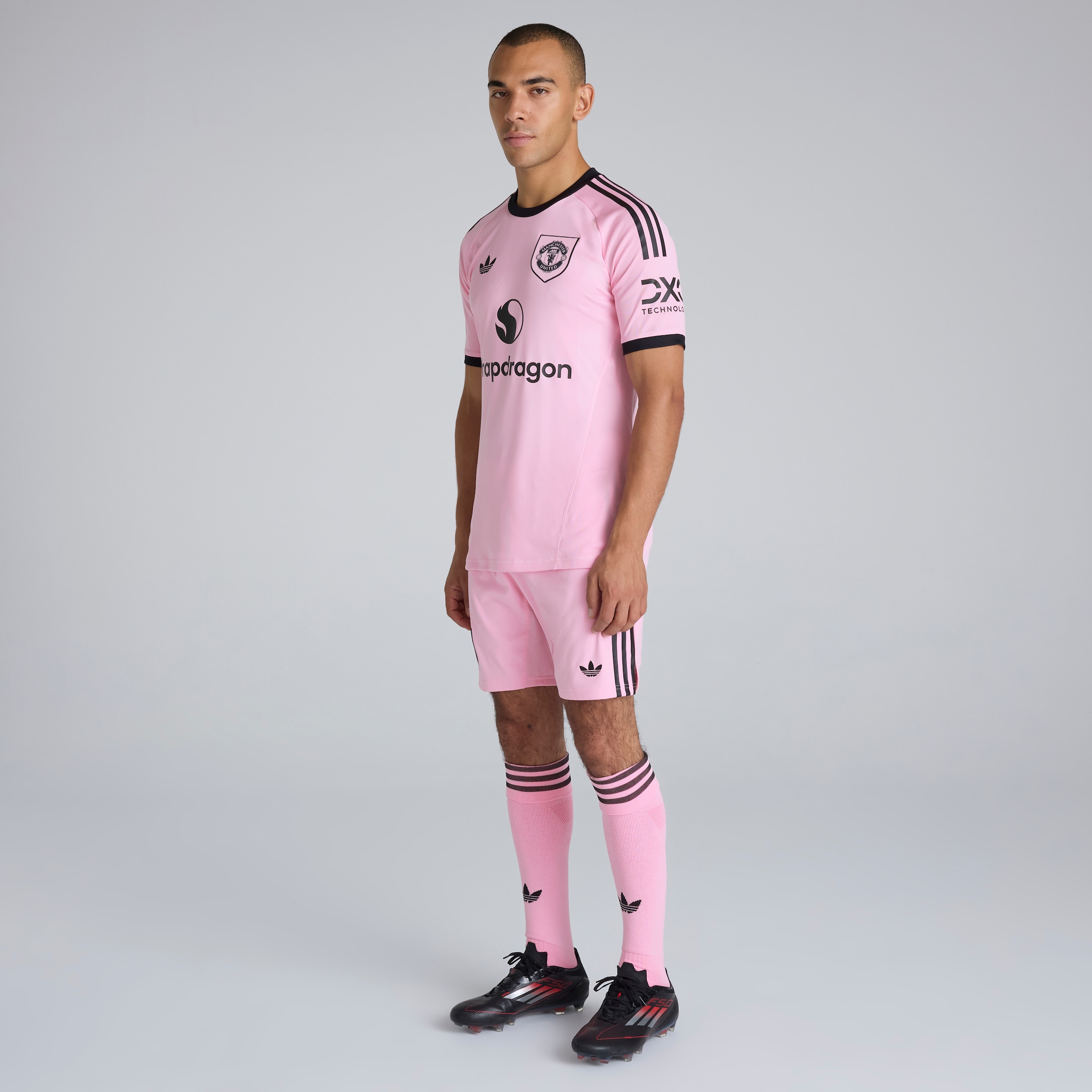Buy Manchester United 25/26 Third Mens Goalkeeper Jersey Pink ...